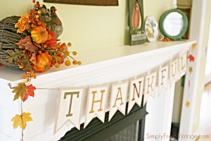 A “Thankful” Banner / Bunting